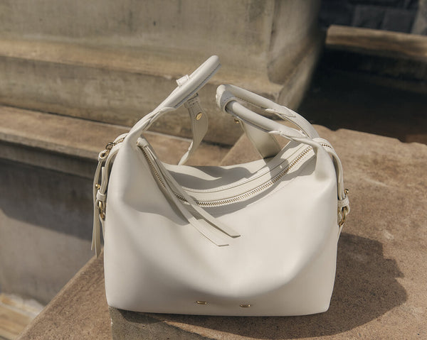 Terra Vintage Bruine Leren Jas in Vegan Leer – fbrq.com